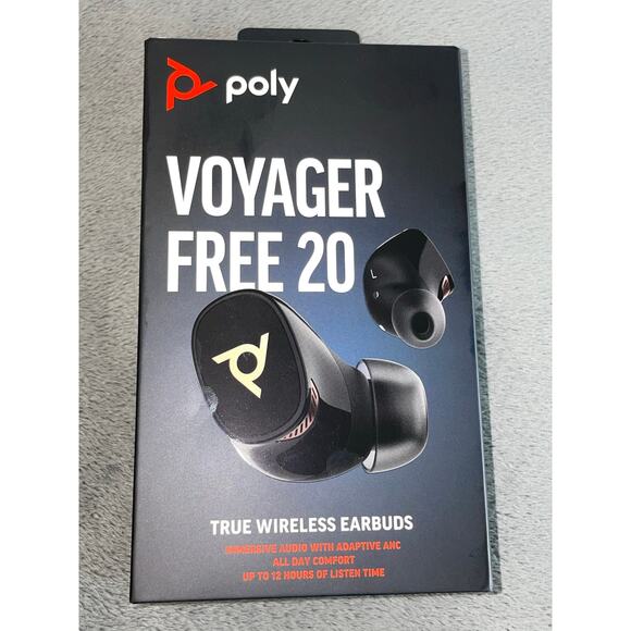 Poly | Headphones | Poly Voyager Free 2 Wireless Bluetooth Earbuds Usbc ...